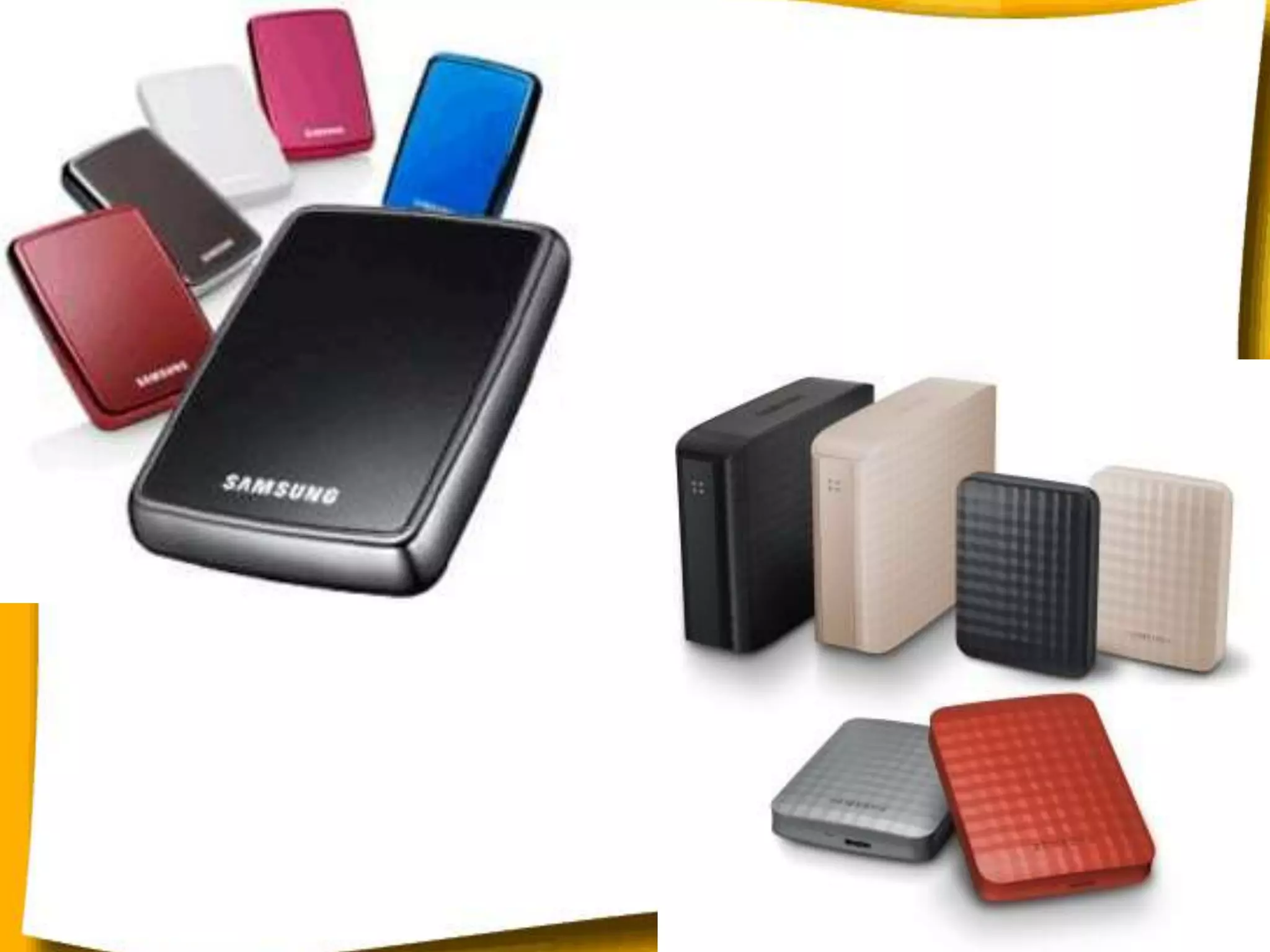 List of samsung harddrive with specification | PPTX