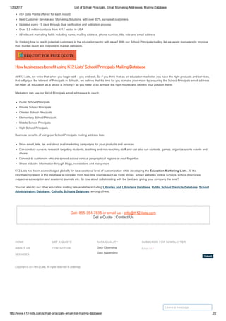 List of school principals | PDF