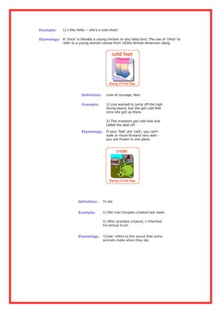 List of slangs | PDF