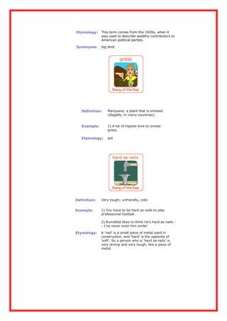 List of slangs | PDF