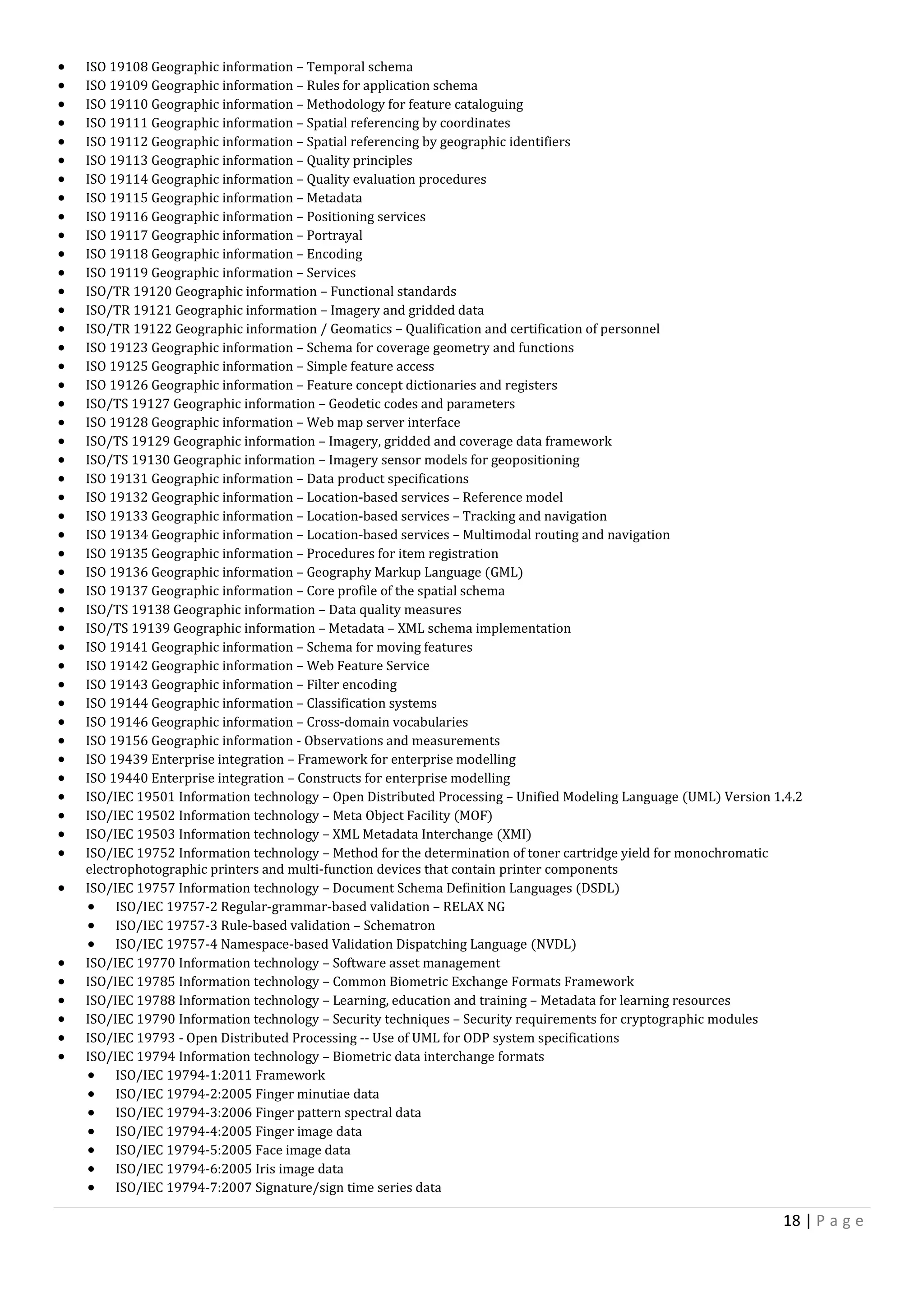 International standards | PDF