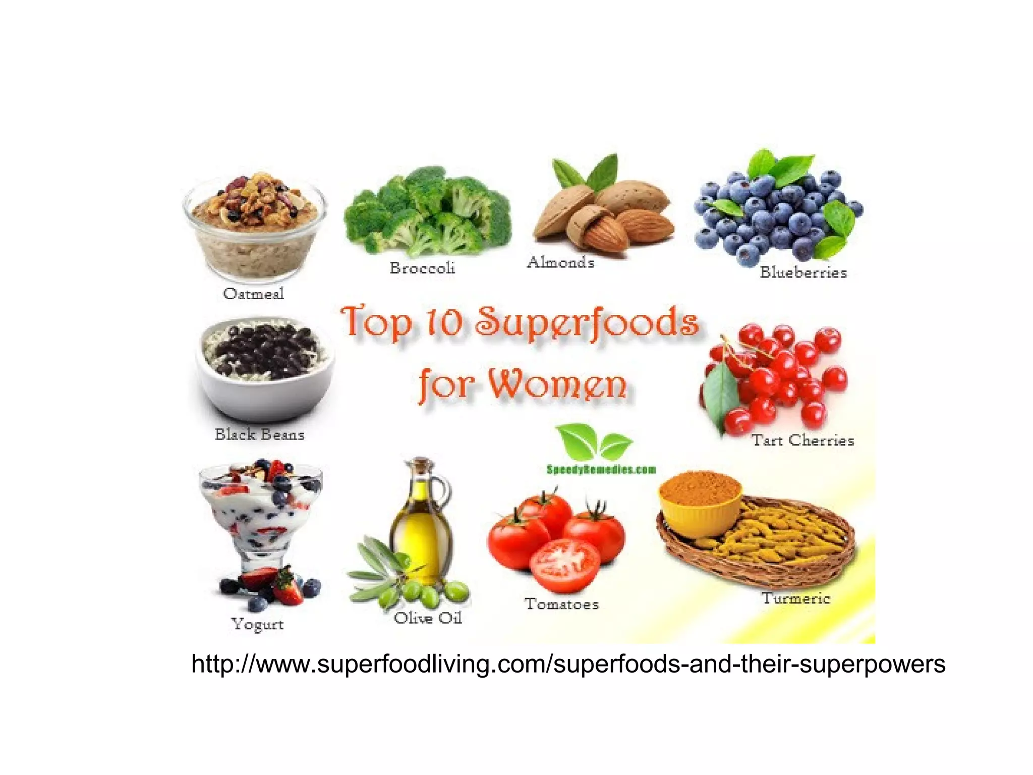 List of superfoods | PPT