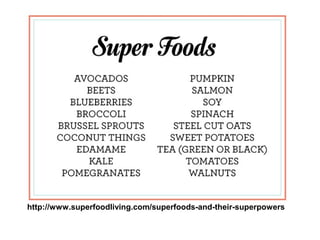 List of superfoods | PPT