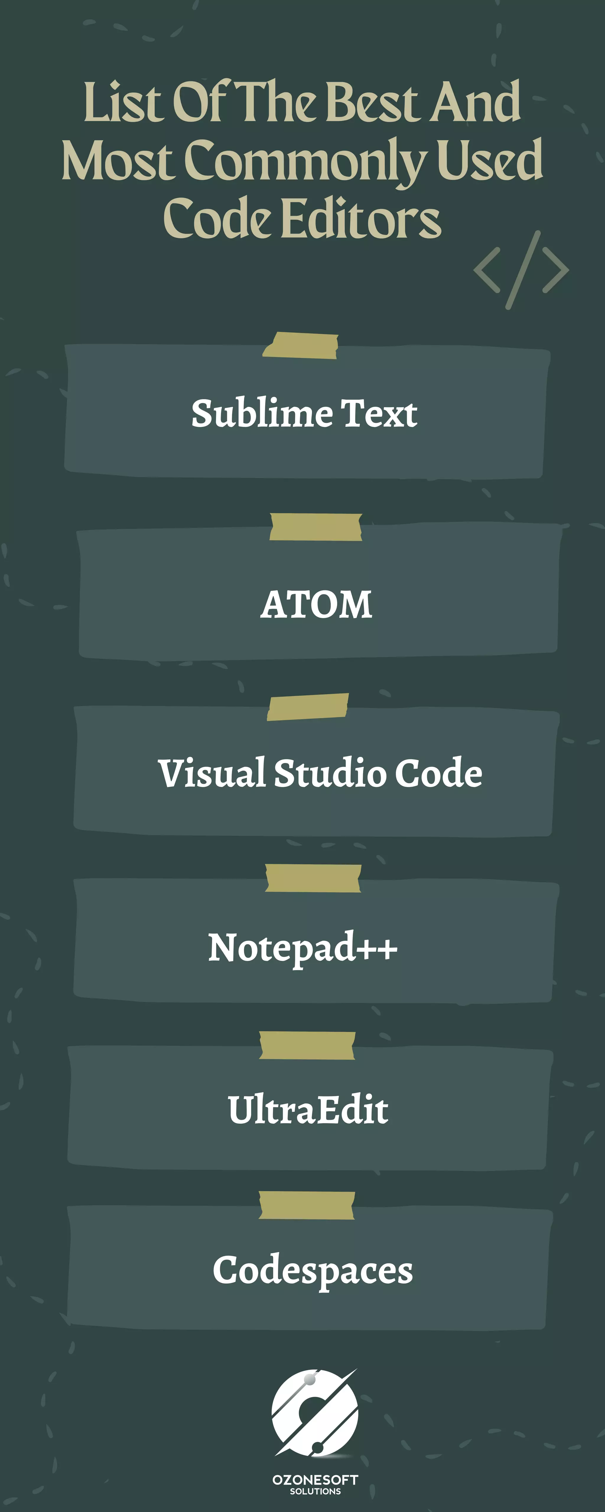 List Of The Best And Most Commonly Used Code Editors.pdf