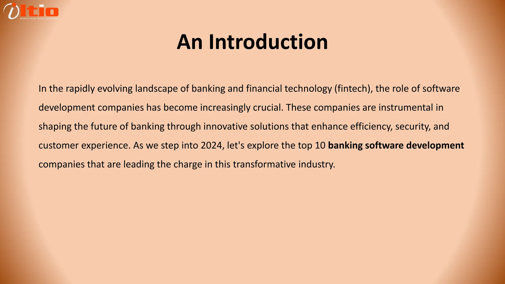 List of Top 10 Banking Software Development Companies | PPTX