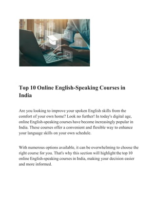 List of Top 10 Online English-Speaking Courses in India.pdf