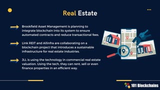 List of Top 50 Companies Using Blockchain Technology | PPT