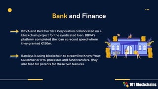 List of Top 50 Companies Using Blockchain Technology | PPT