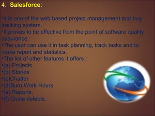 LIST OF TOP BUG TRACKING TOOLS AND WHY ARE THEY CALLED SO | PPT