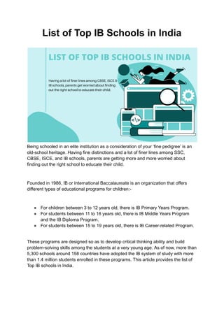 List of Top IB Schools in India.pdf