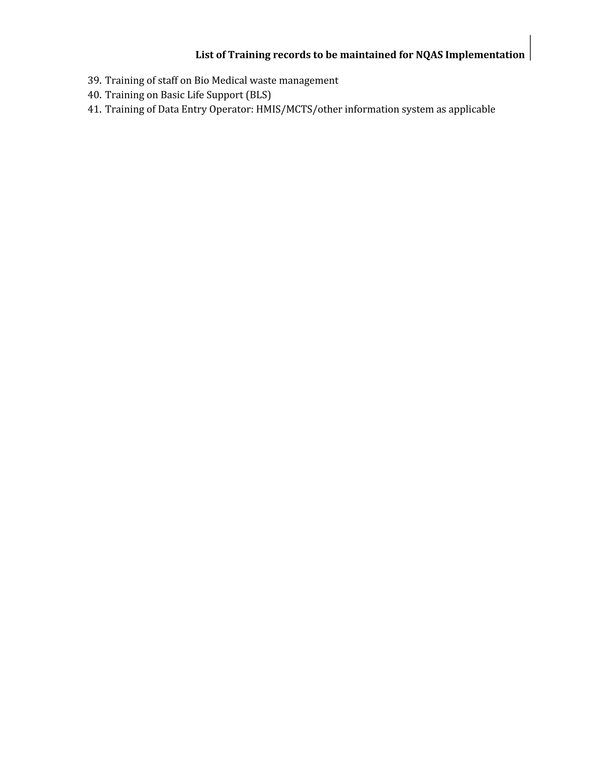 NQAS Implementation at Primary Health Centre | PDF