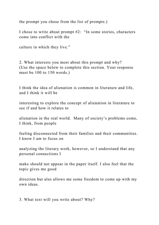 List of Writing Prompts For students There are th.docx