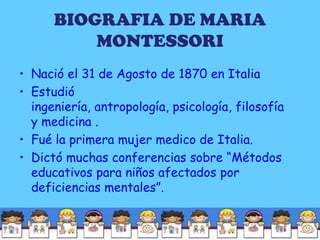 Maria Montessori | PPTX
