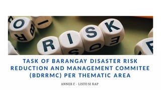 Listo si Kap - Introduction- ppt.pptx for Barangays | PPTX