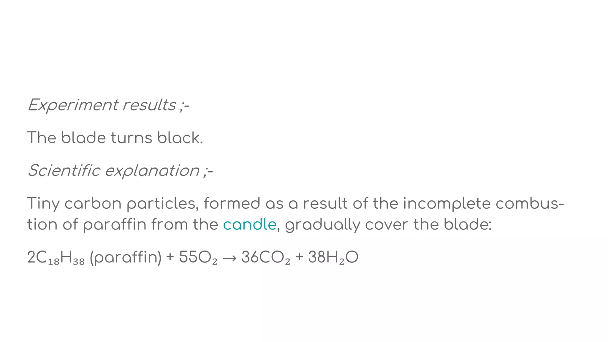 List out the chemical reactions you observe in your surroundings | PPTX