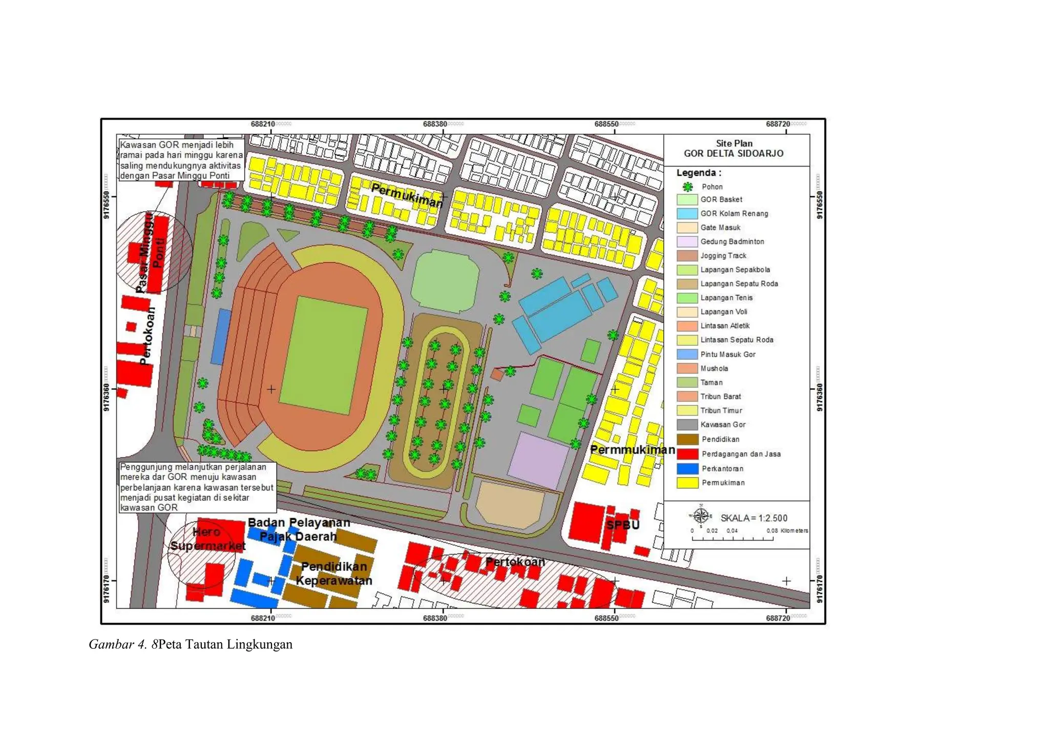 PETA ANALISIS PERENCANAAN TAPAK GOR DELTA SIDOARJO.docx