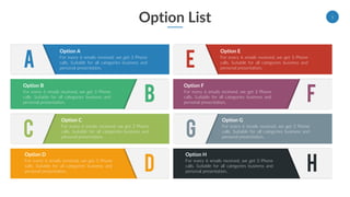 List powerpoint template | PPT