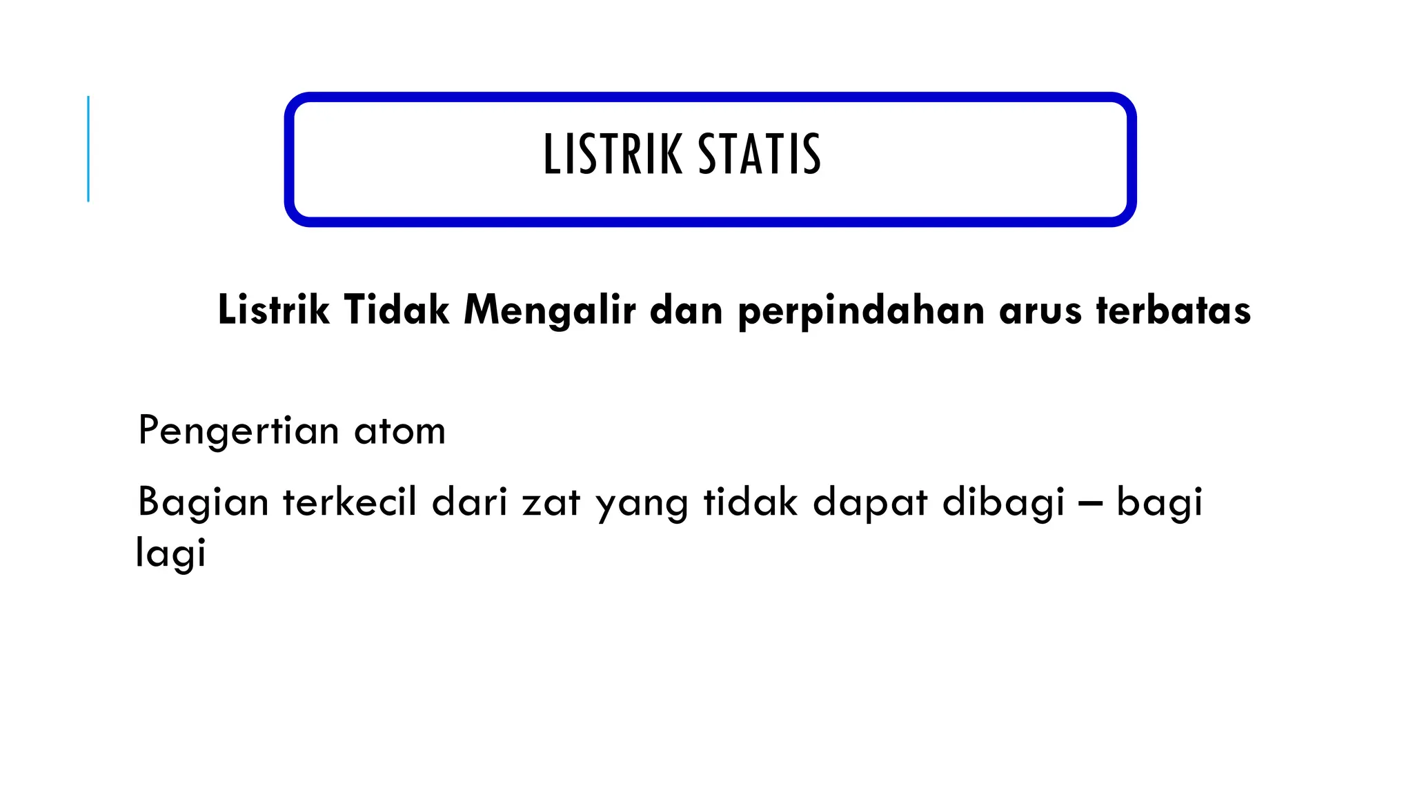listrik-statis kelas sembilan sekolah menengah pertama | PPT