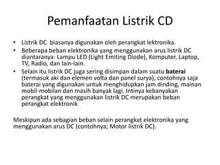Listrik ac dan dc | PPTX
