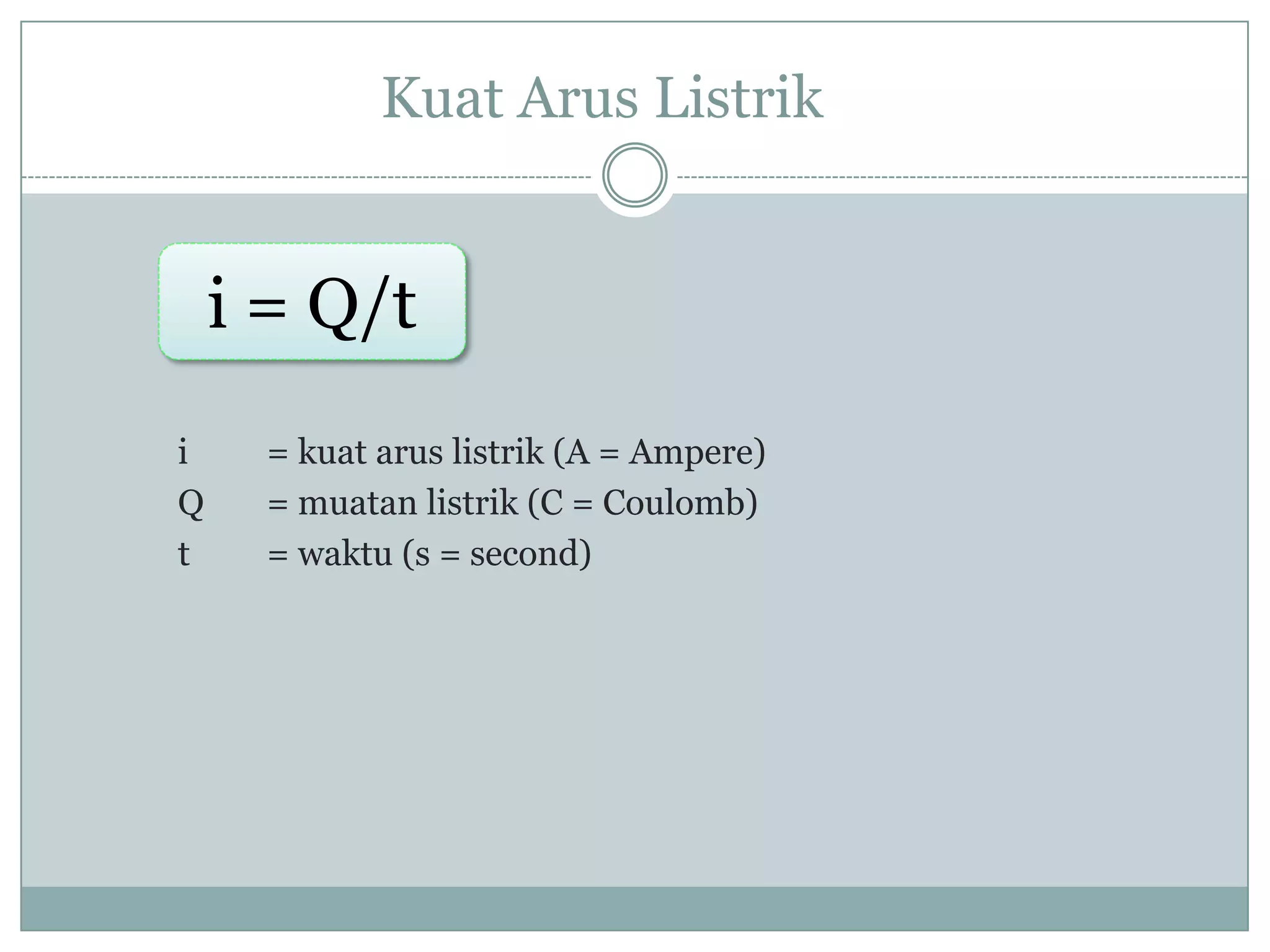 Listrik arus searah | PPTX
