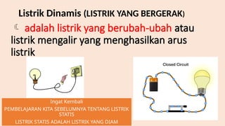 LISTRIK DINAMIS 1 - ARUS LISTRIK DAN HANTARAN LISTRIK.pptx