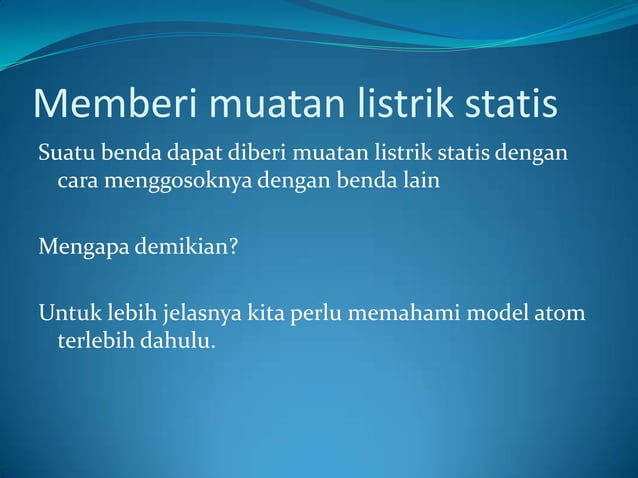 Listrik statis | PPT