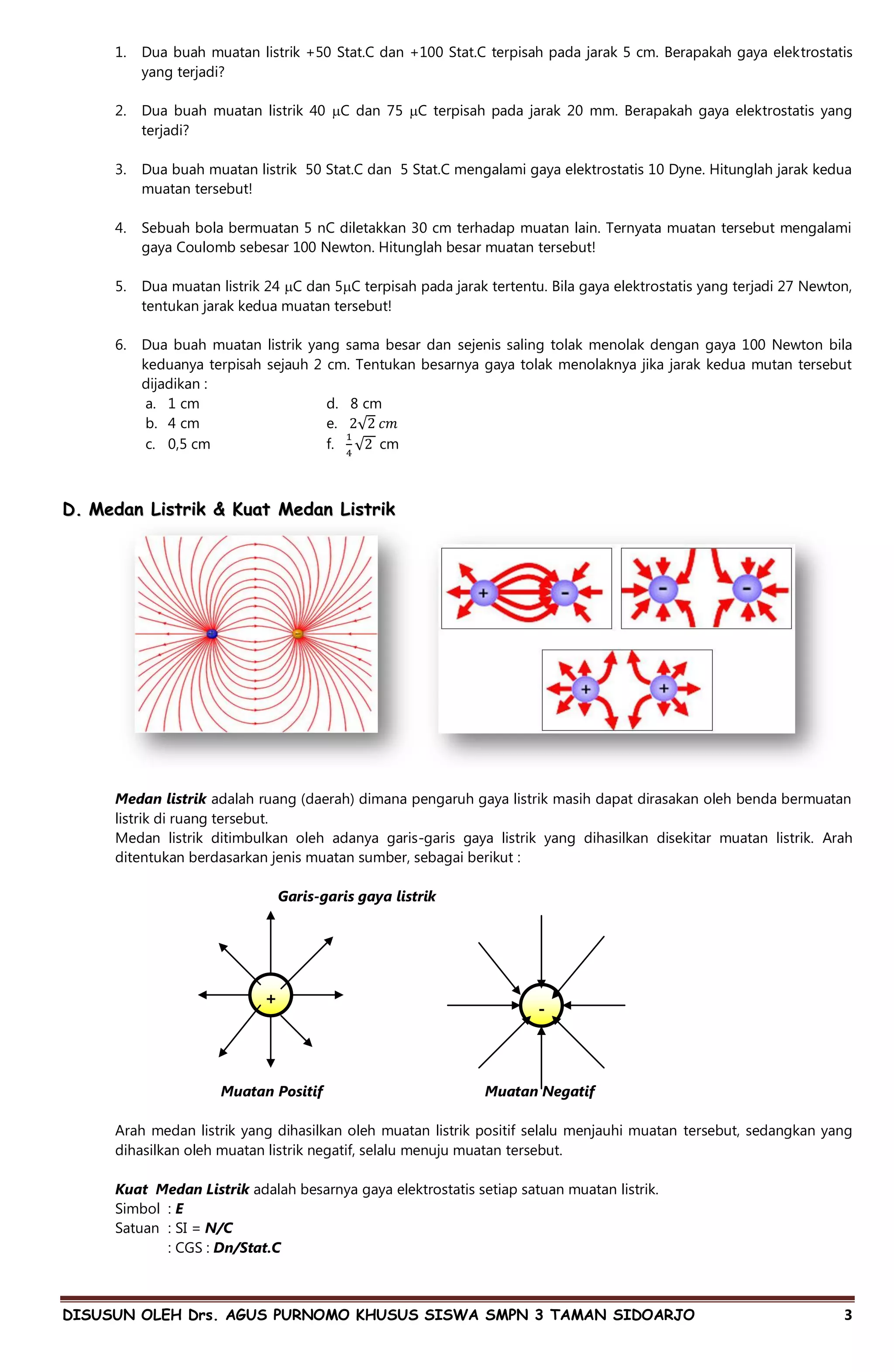 Listrik Statis | PDF