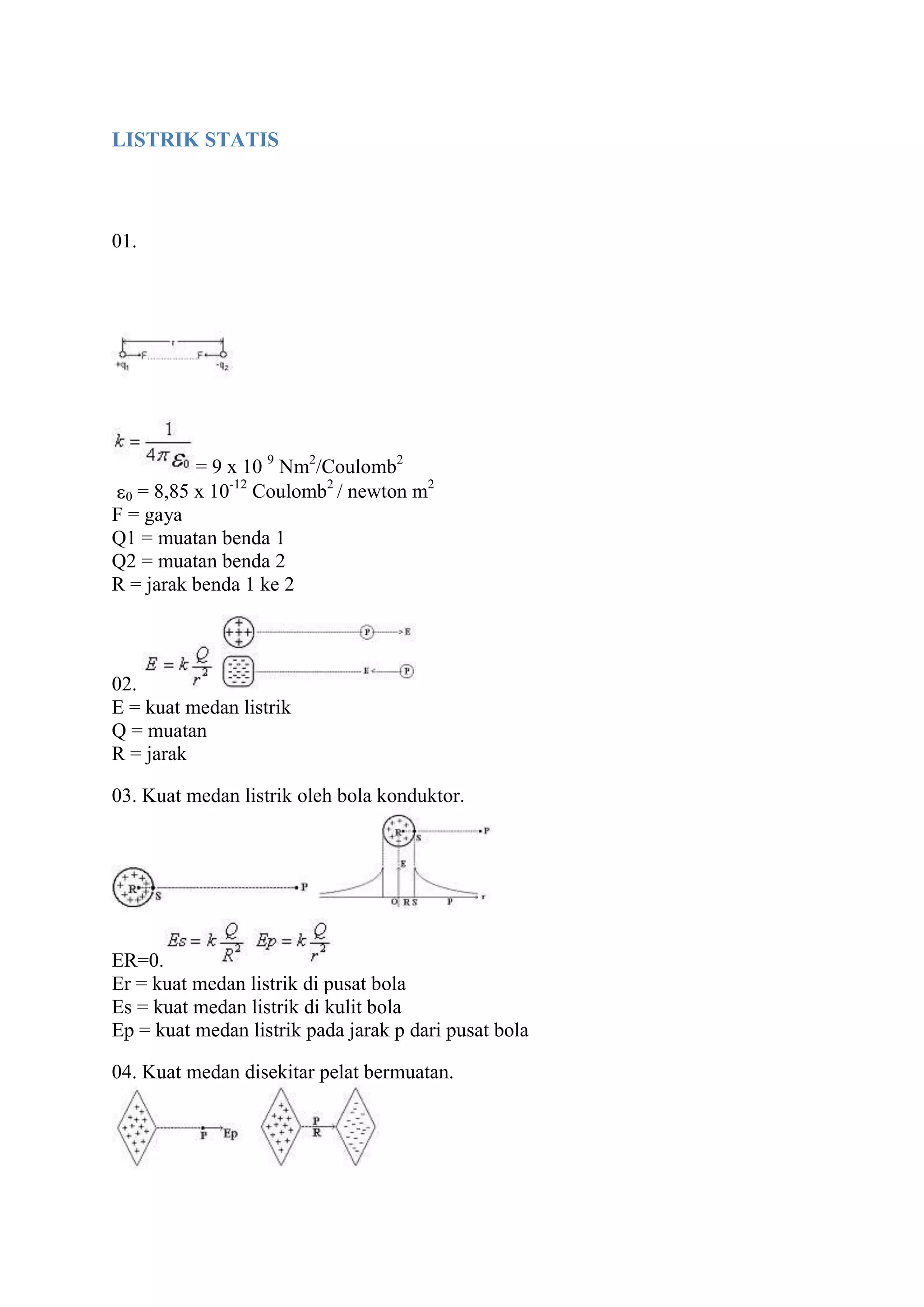 Listrik statis | DOCX