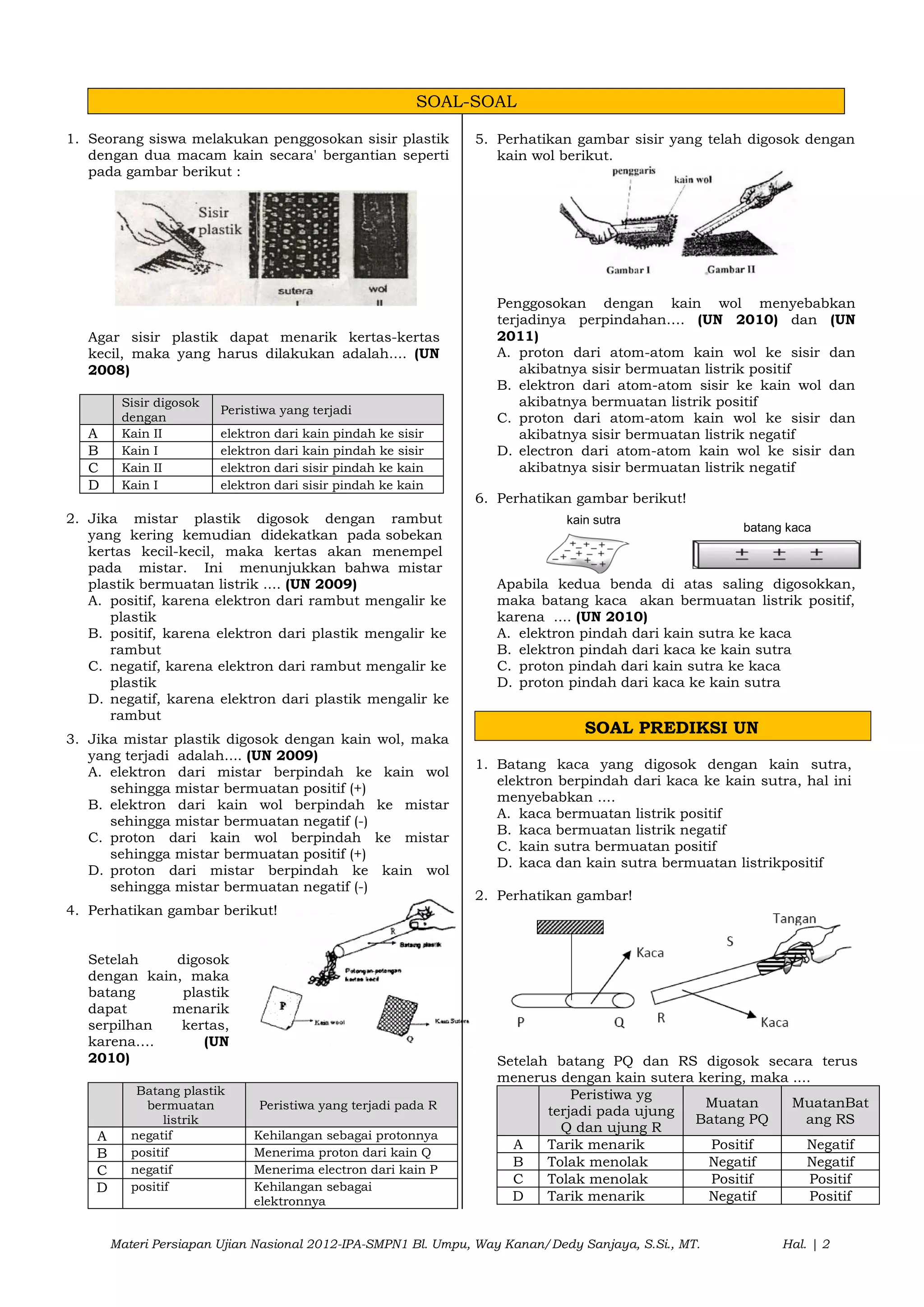 Listrik statis | PDF