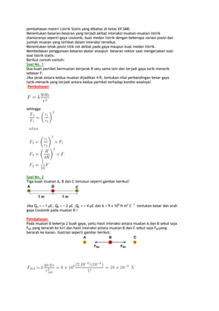 Listrik statis | DOCX