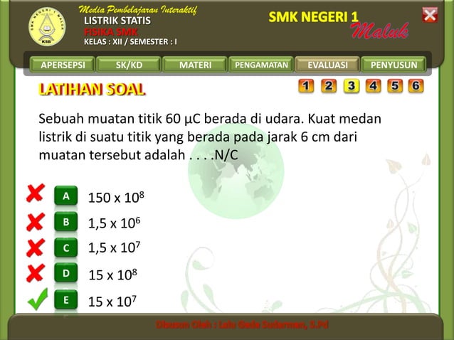 Modul Listrik statis | PPT