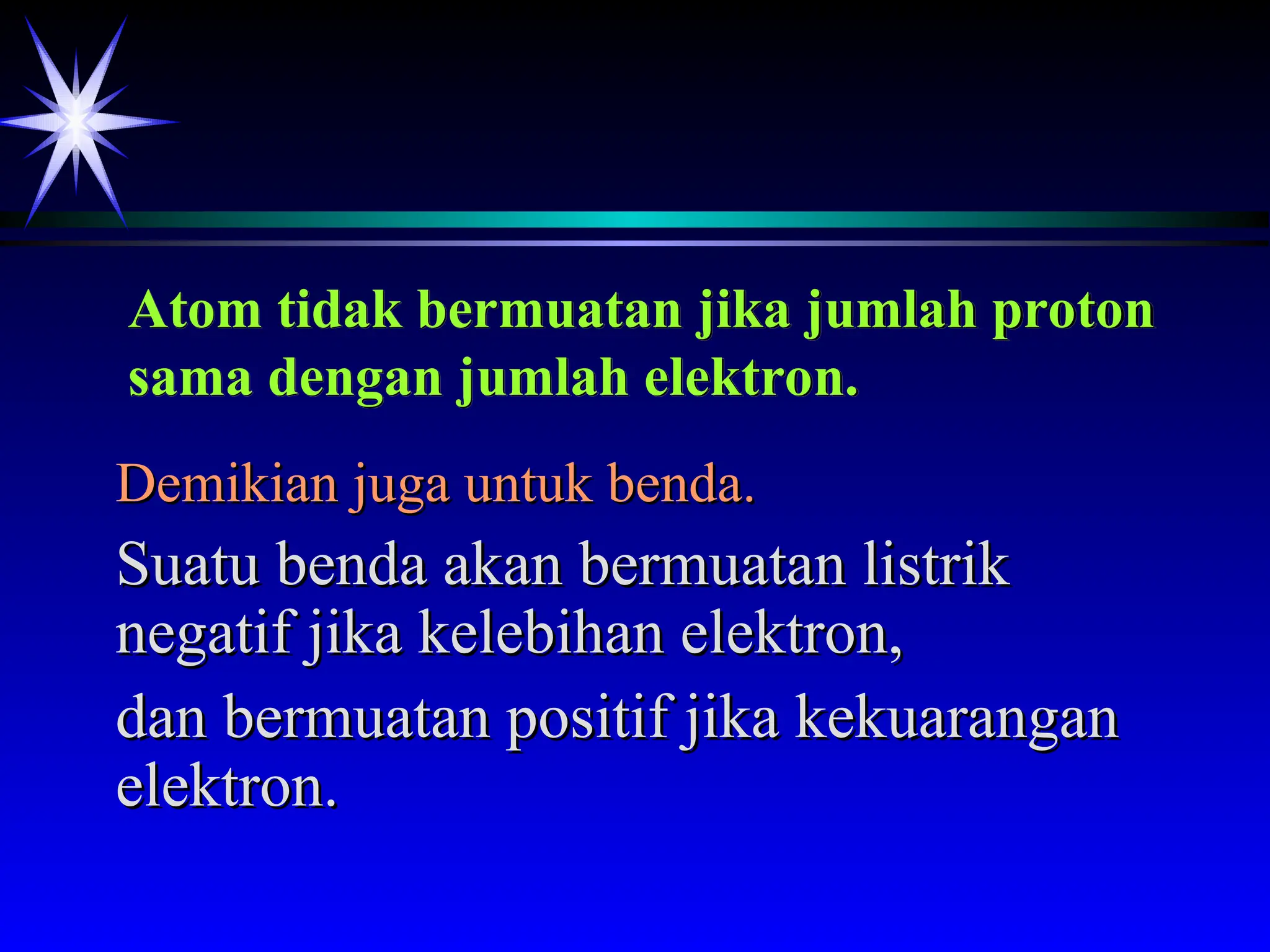 MATERI LISTRIK (STATIS) & MAGNET KELAS 9 SMP.ppt