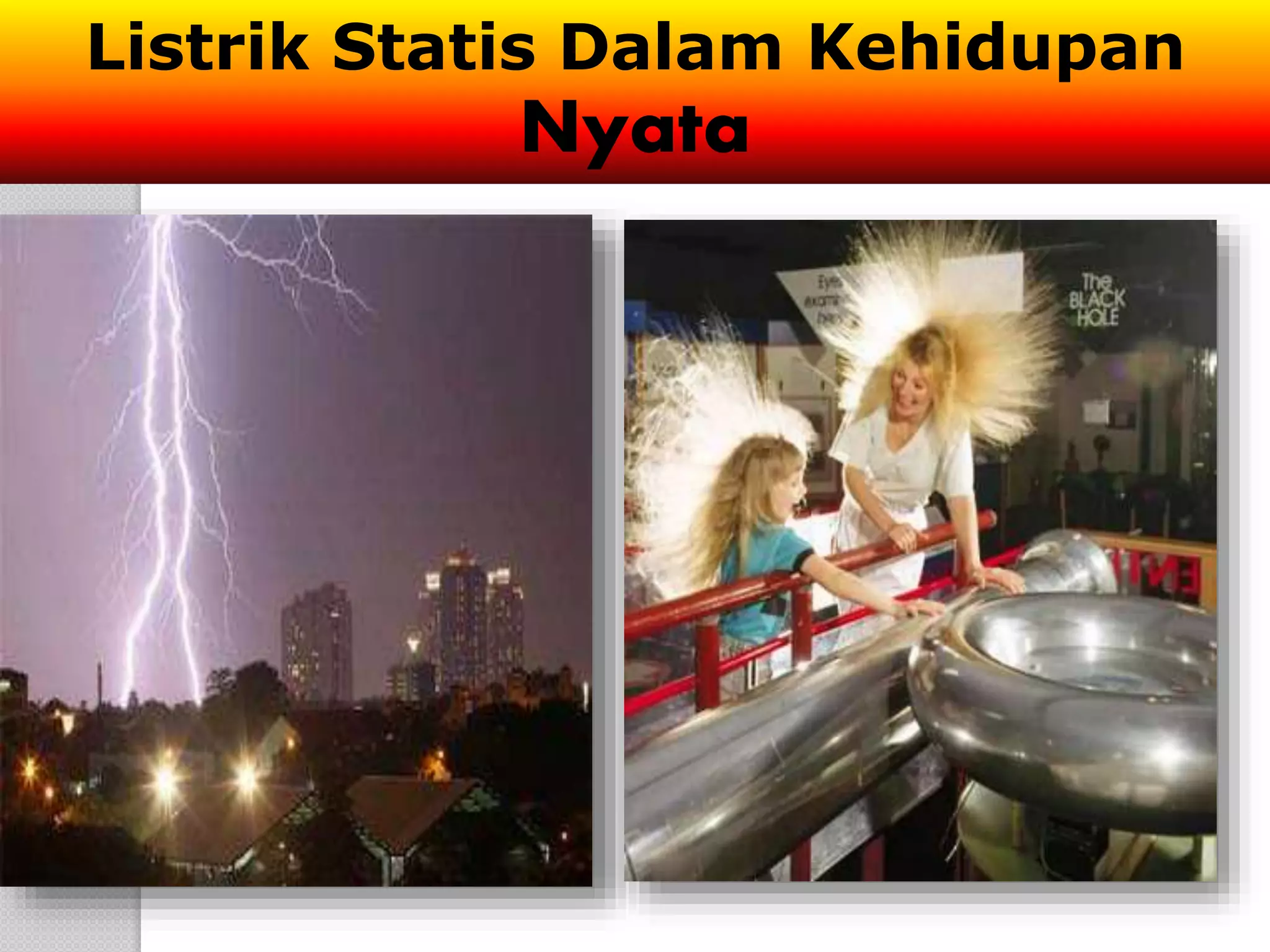 listrik statis kelas 9 | PPTX