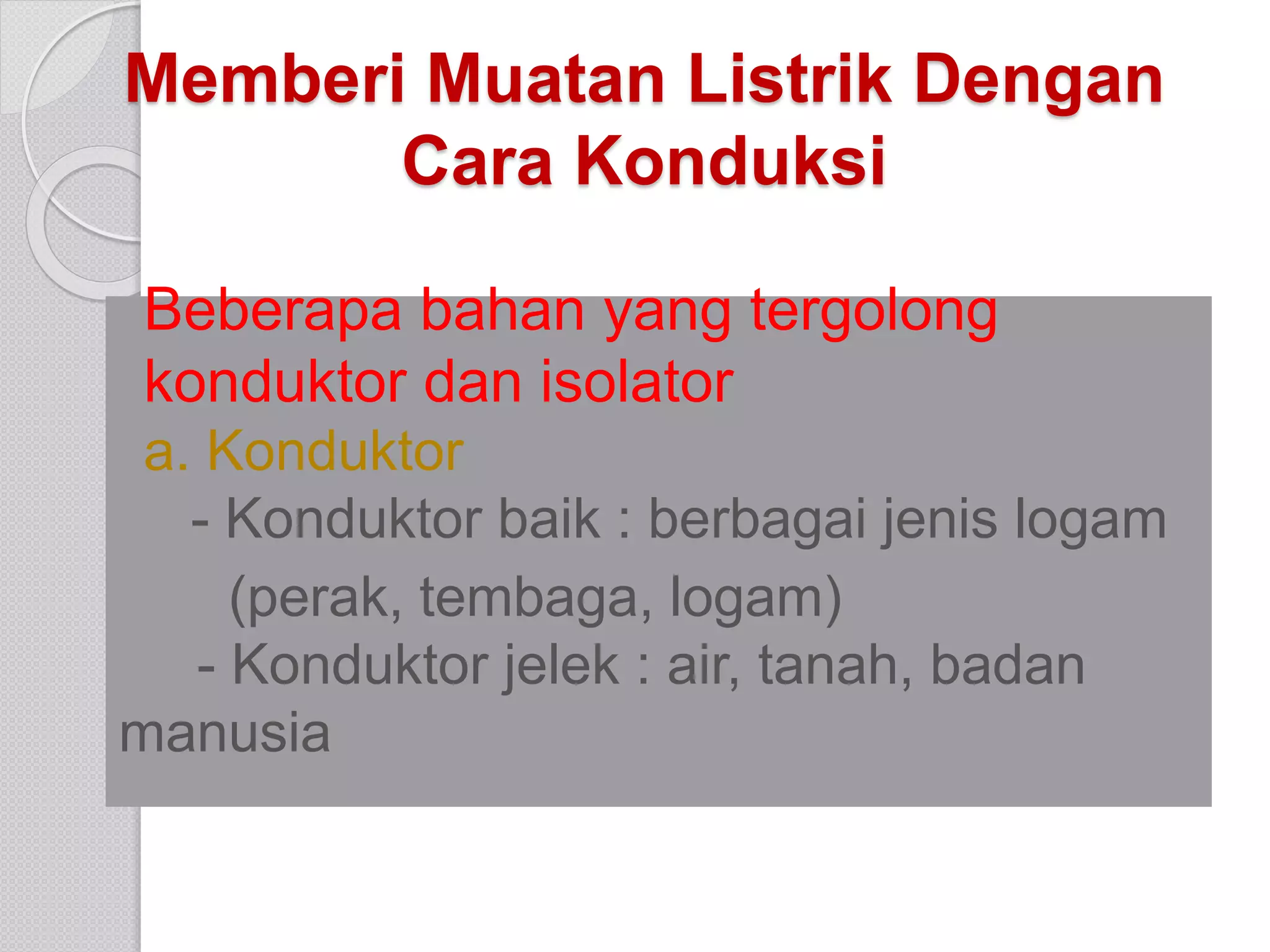 listrik statis kelas 9 | PPTX