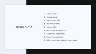 LISTRIK STATIS KELAS STATIC ELECTRICITY 12.pptx
