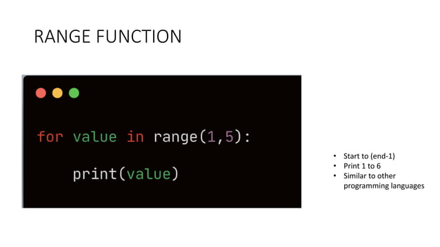 Part 3 Python Tutorial For Loop In Python With Examples Ppt 1461