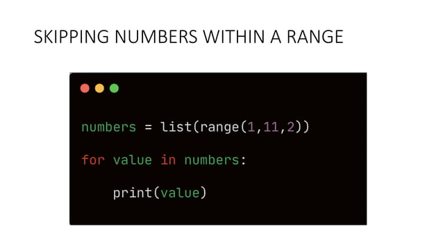 Part 3 Python Tutorial For Loop In Python With Examples Ppt 6308