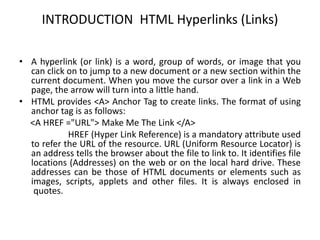 html-lists-ordered-unordered-and-links.ppt