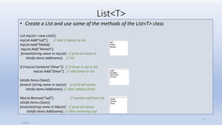 Lists | PPTX