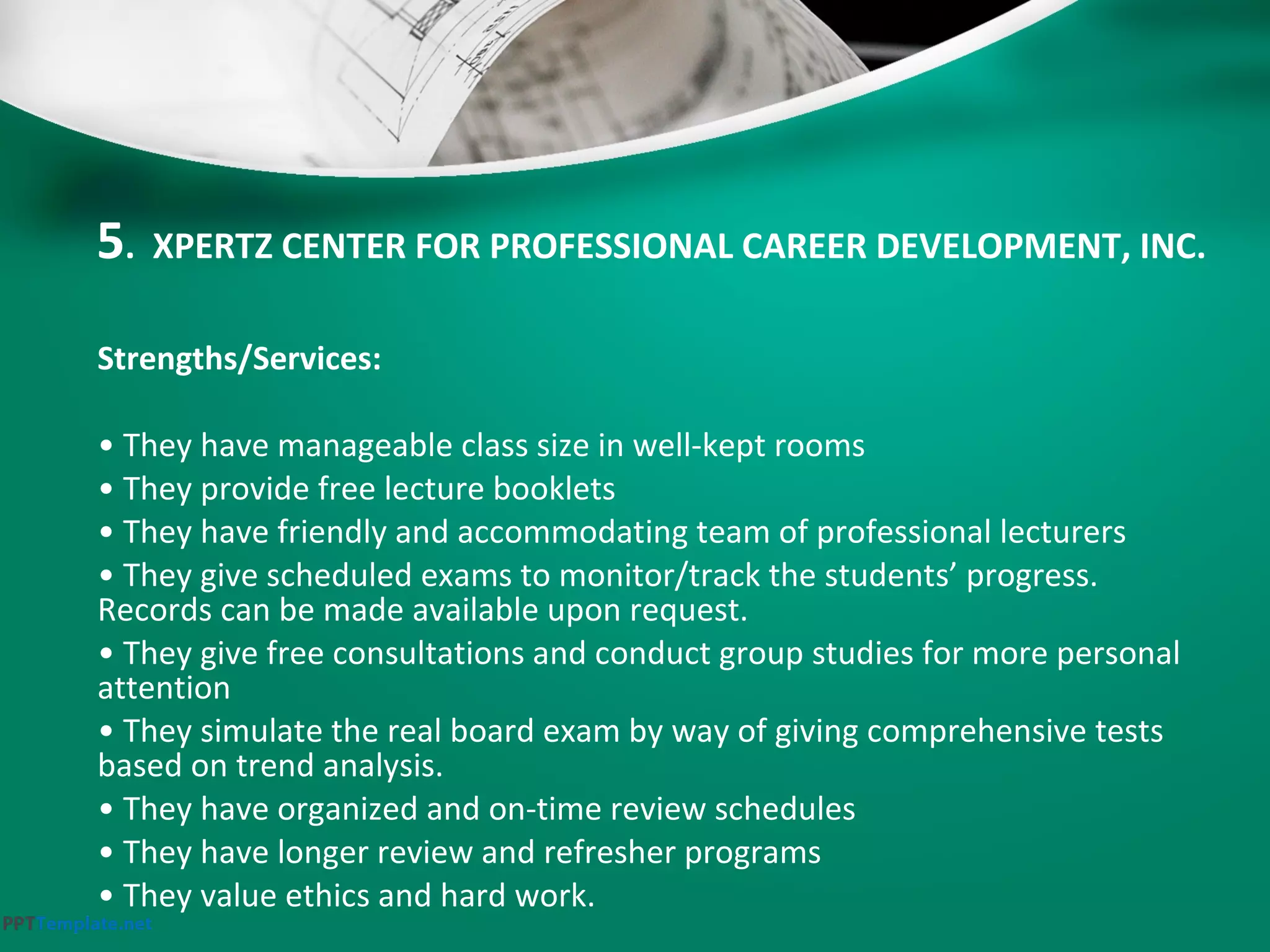 Lists of Civil Engineering Review Centers in the Philippines | PPT