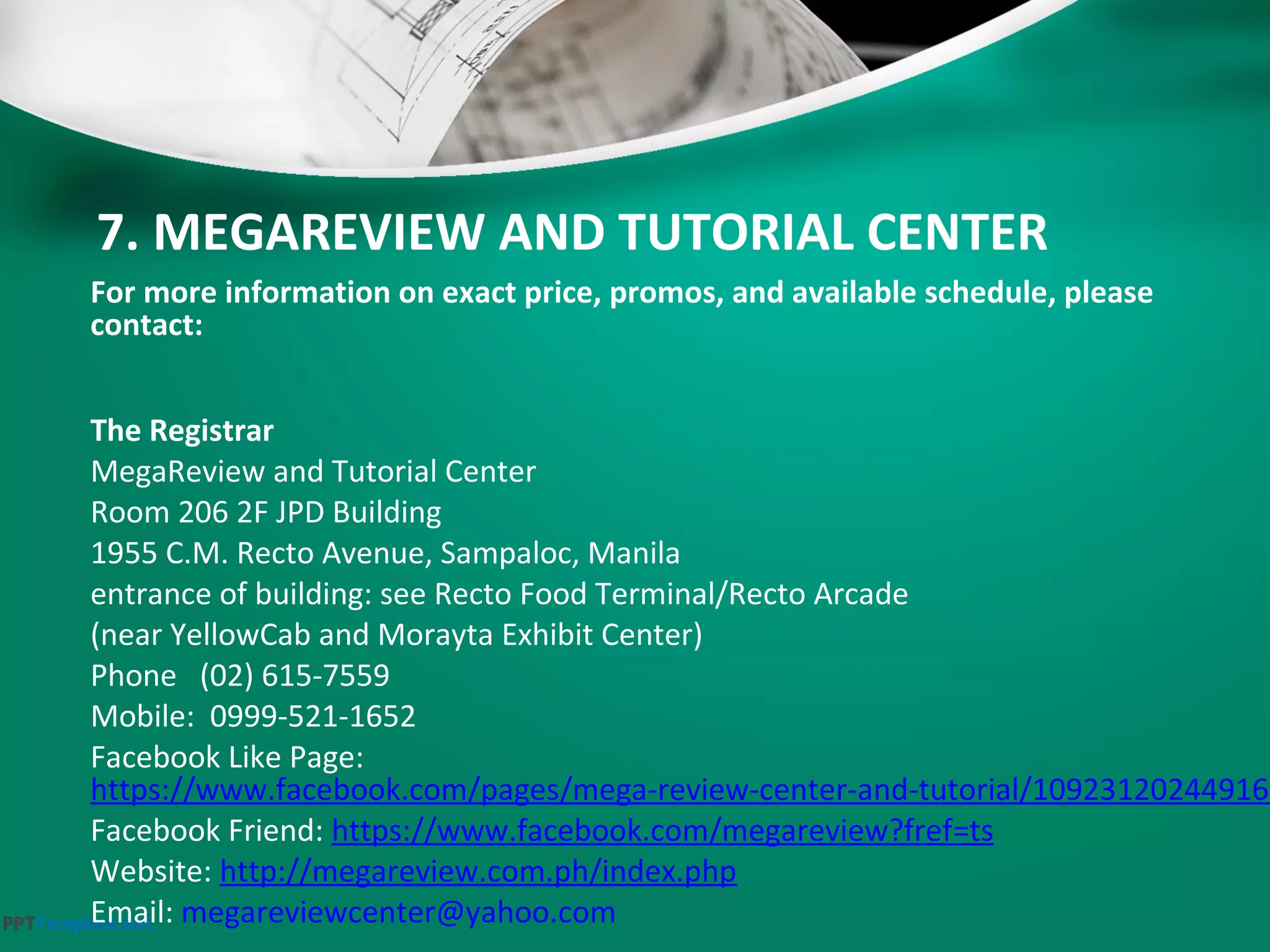 Lists of Civil Engineering Review Centers in the Philippines | PPT