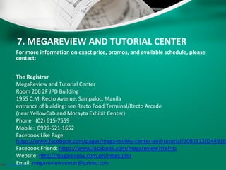 Lists of Civil Engineering Review Centers in the Philippines | PPT