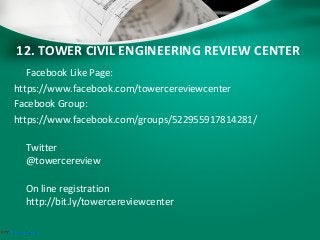 Lists of Civil Engineering Review Centers in the Philippines | PPT