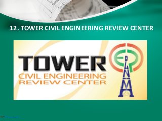 Lists of Civil Engineering Review Centers in the Philippines | PPT