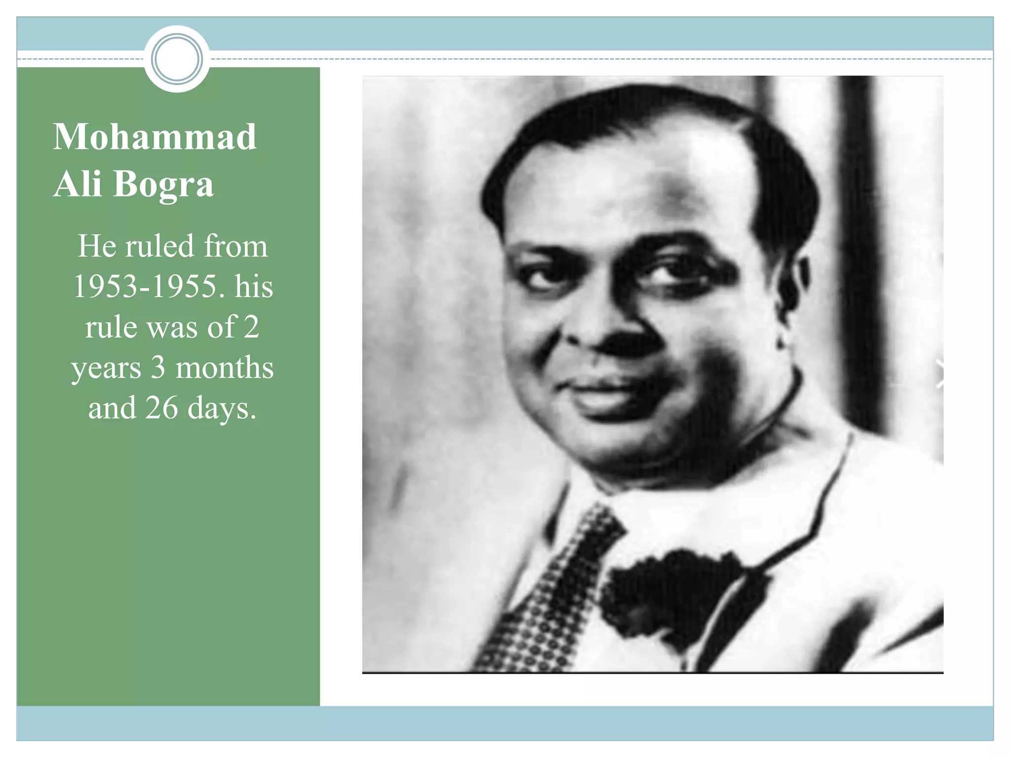 Lists of prime ministers of pakistan | PPTX