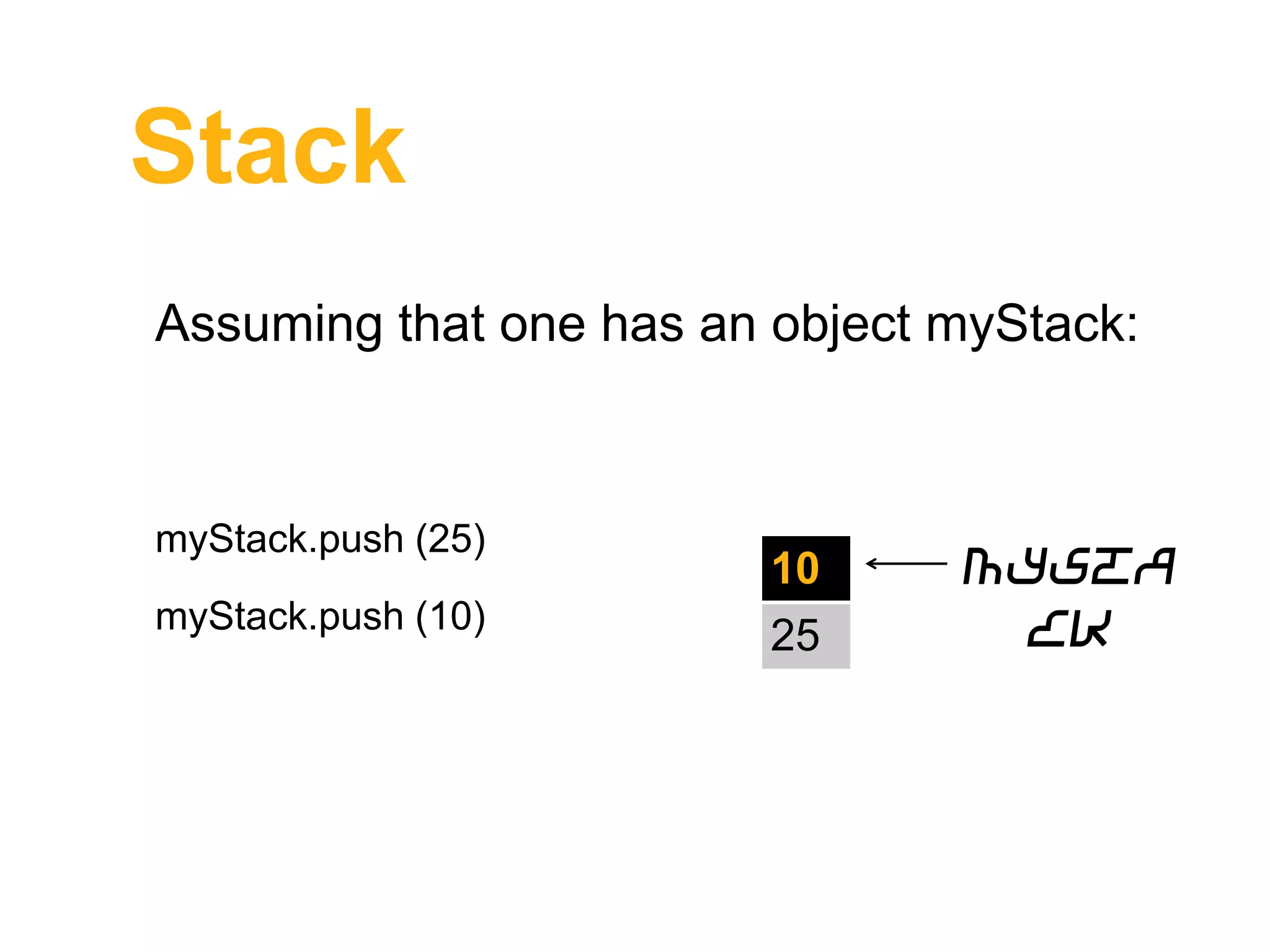 Lists, queues and stacks | PPTX