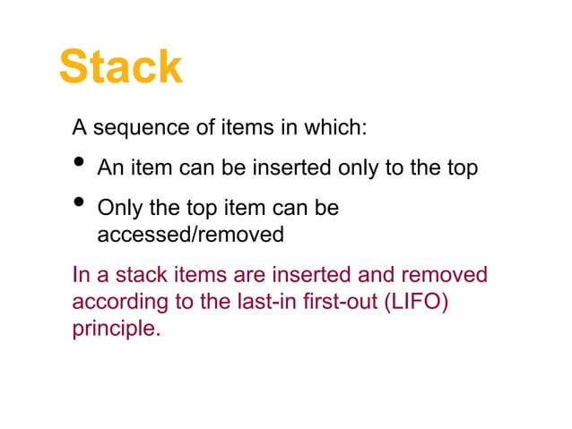 Lists, queues and stacks | PPTX Lists, queues and stacks | PPTX