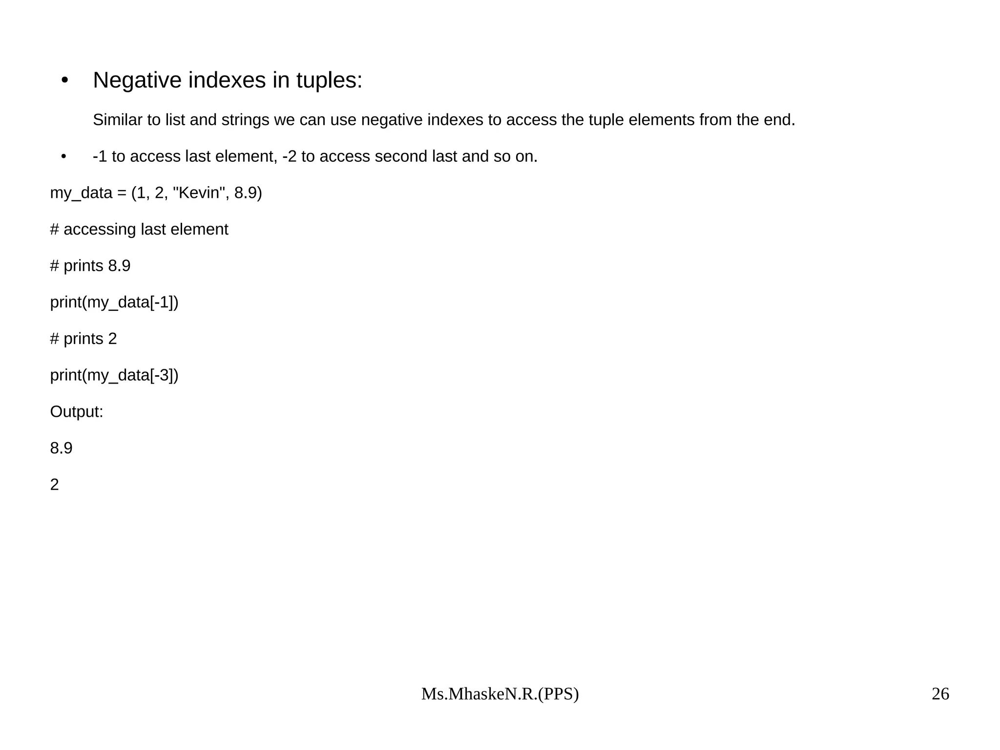 List,tuple,dictionary | PDF