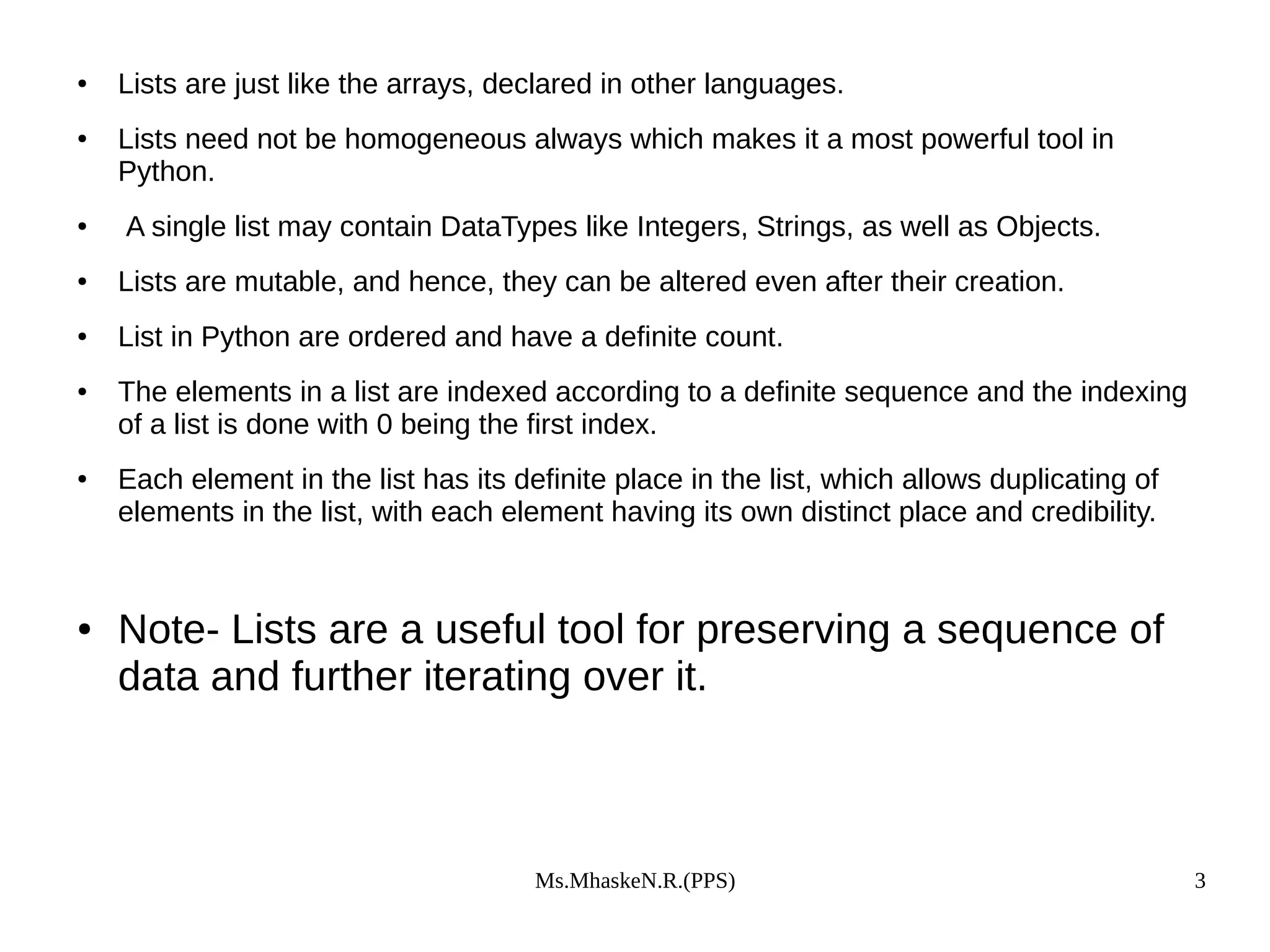 List,tuple,dictionary | PDF