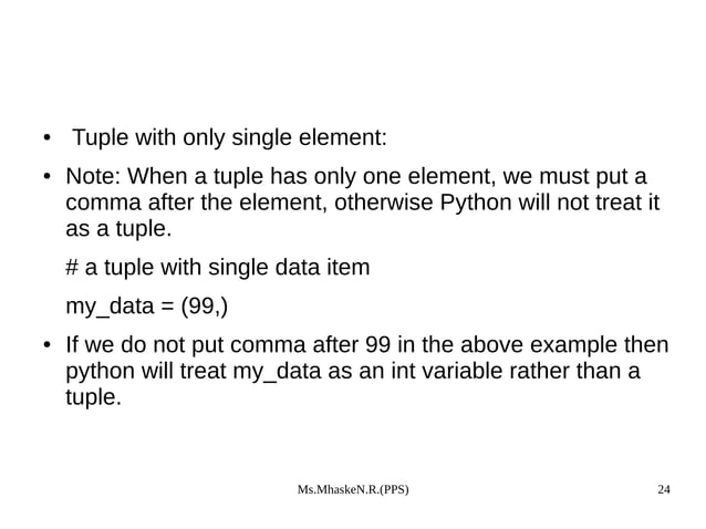 List,tuple,dictionary | PDF